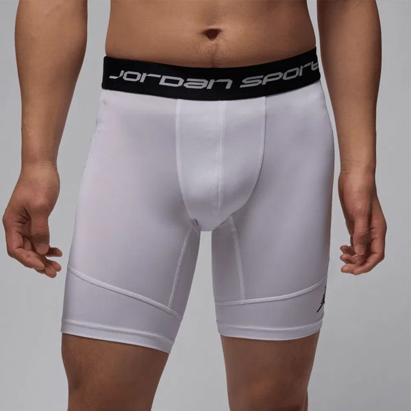 SPORT DRI-FIT COMPRESSION SHORTS 'WHITE'