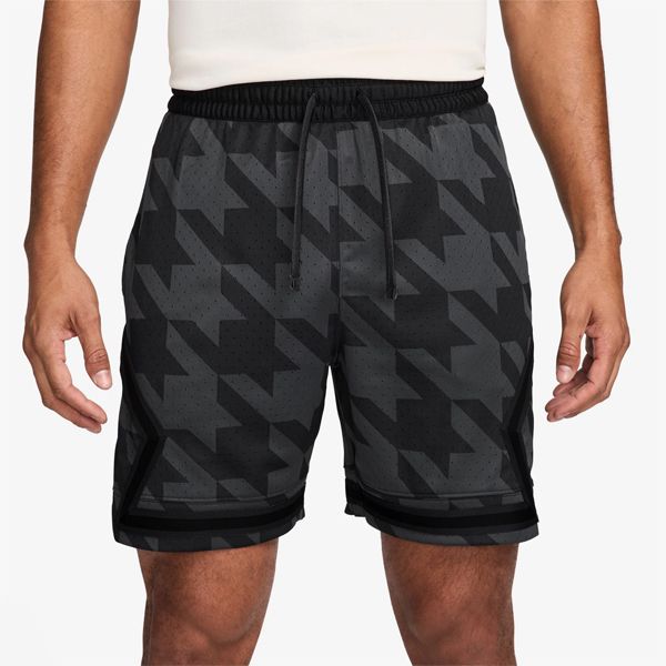 SPORT DRI-FIT PRINTED DIAMOND SHORTS 'BLACK'