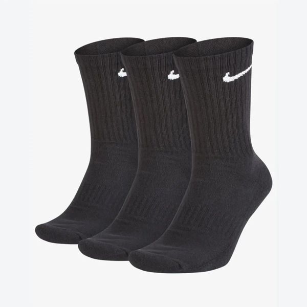 EVERYDAY CUSHIONED TRAINING CREW SOCKS 'BLACK'