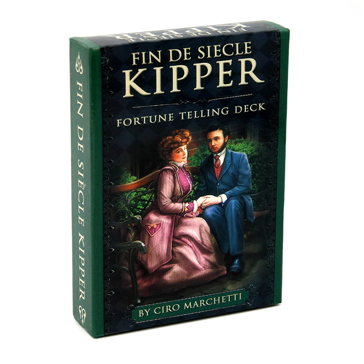 Fin De Siecle Kipper tarot karte, 1231