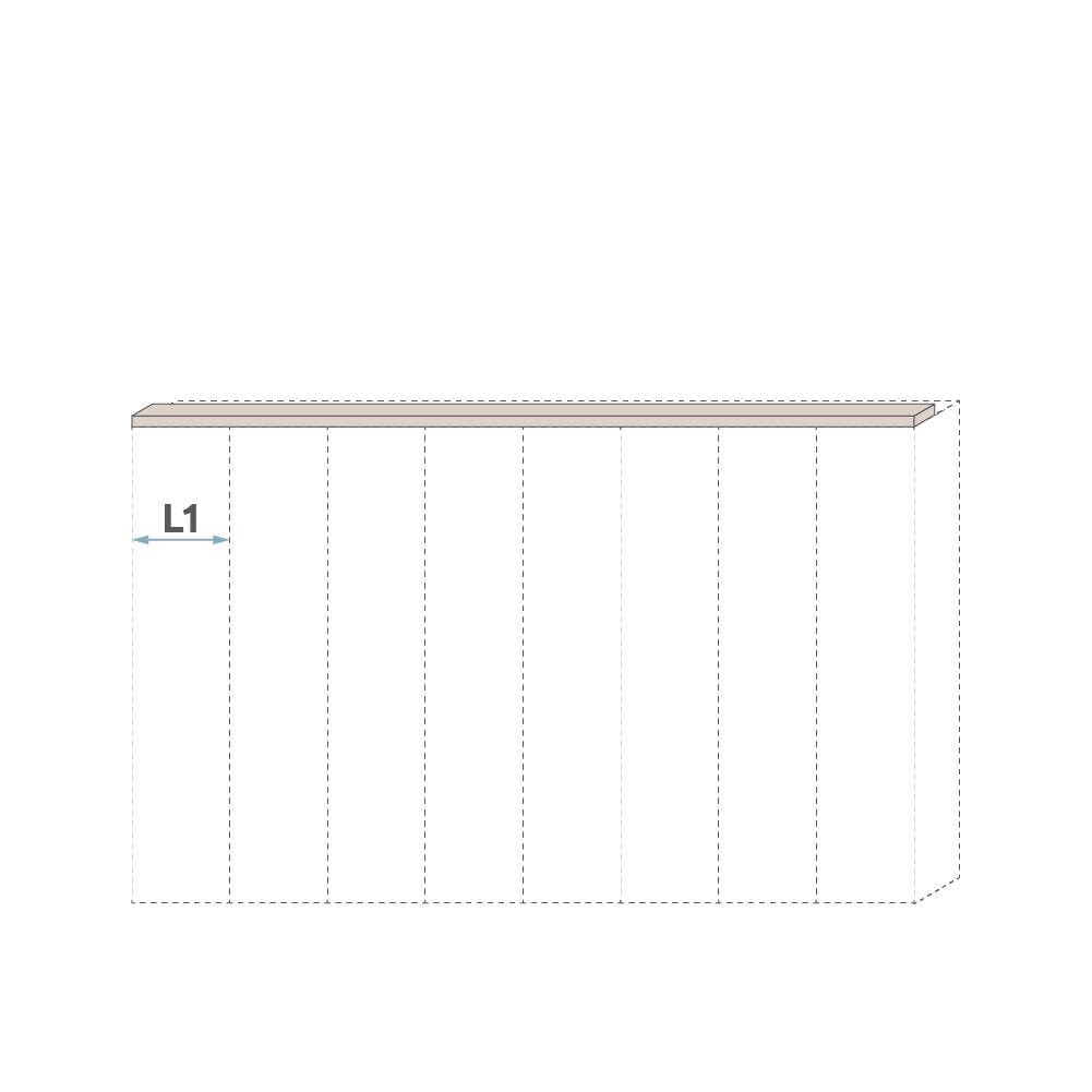 LAJSNA PLAFONA PLAKARA L1-45