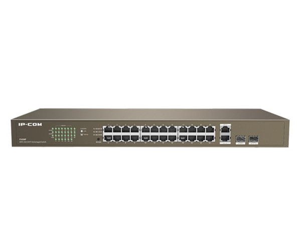 IP-COM F1026FV1.0 24FE+2GE2SFP V Ethernet Umanaged Switch