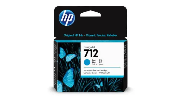 HP 712 3ED67A Cyan (T650)