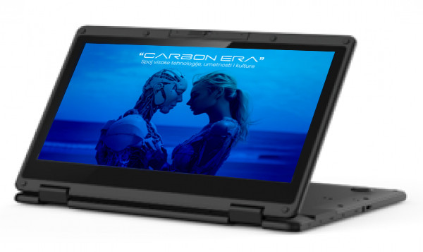 Carbon Book 2 u 1 2430 (BLACK) 11.6'' Intel N5100, 8GB, 256GB SSD