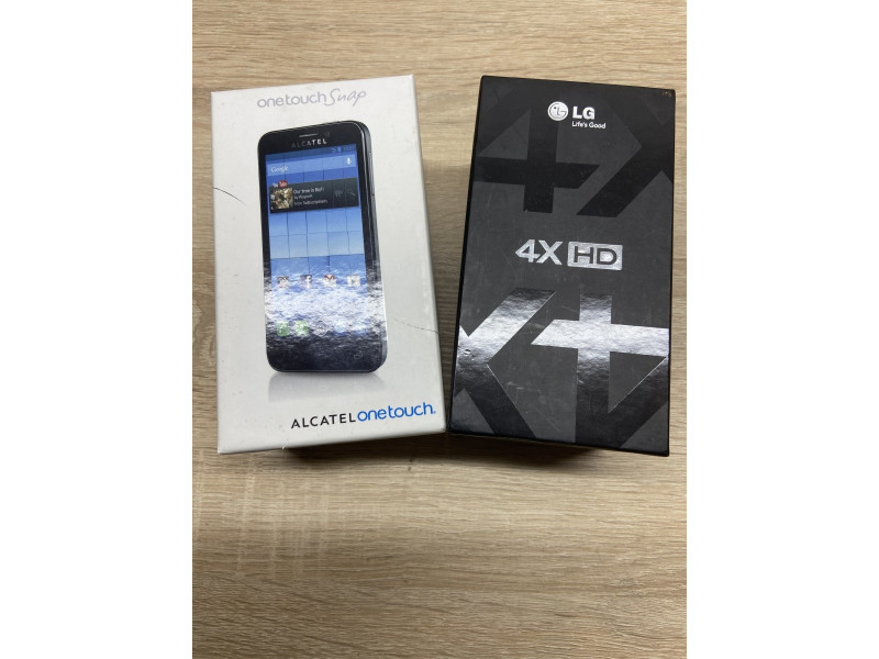 Alcatel + LG mobilni telefoni