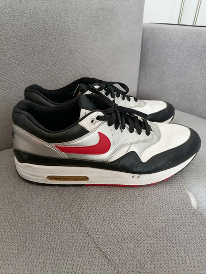 Nike Air Max 1 Metallic Silver Original Patike