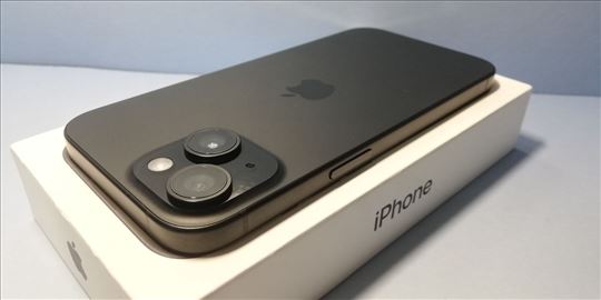 iPhone 15 128gb Black 100% BH koriscen 1 dan