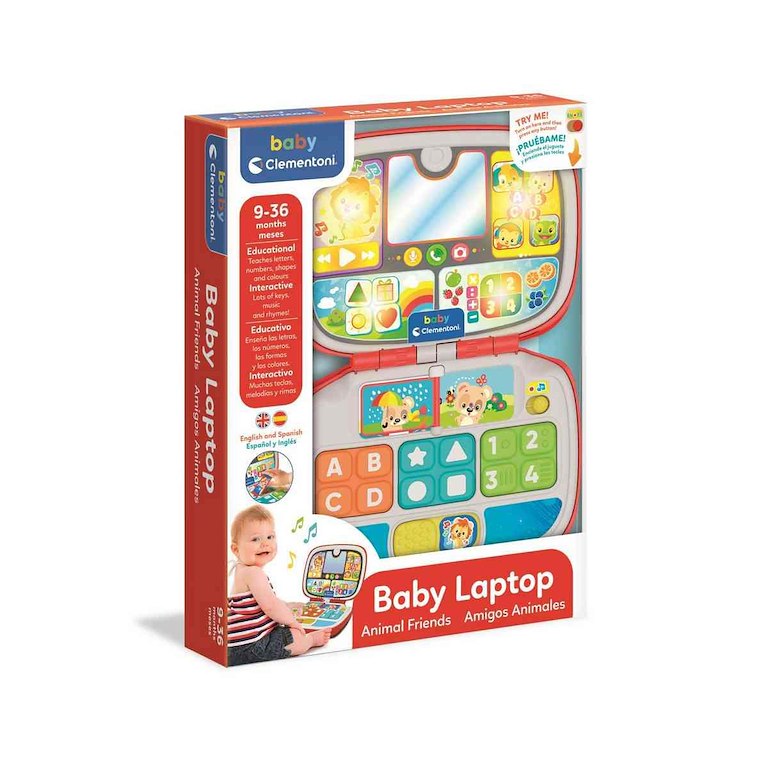 Clementoni baby laptop