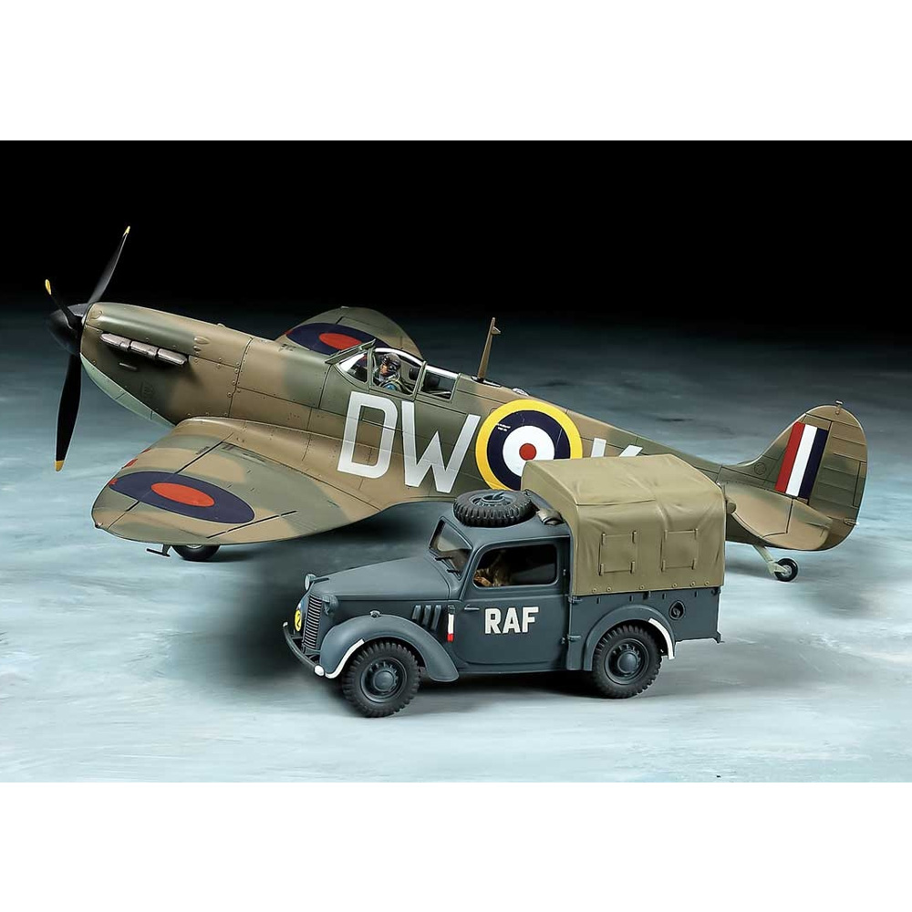 1:48 Spitfire Mk.I & Lt. Util. Veh.10HP