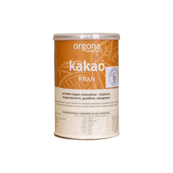 Kakao prah Criollo 150g (organski proizvod) Orgona