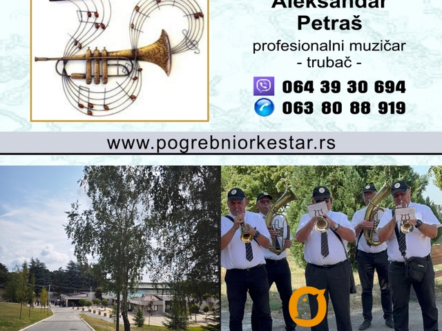 Zvanični duvački pogrebni orkestar muzika za sahrane Srbija