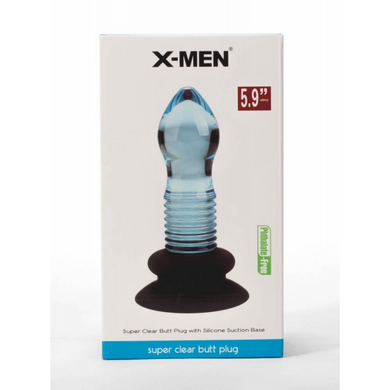 X-MEN Sharp Top 5.9" Anal Plug XMEN000061/ 6403