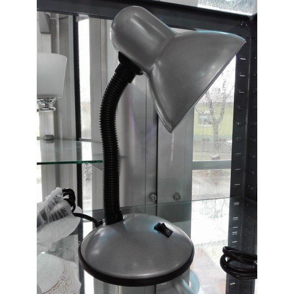 Stona radna lampa M1050 srebrna