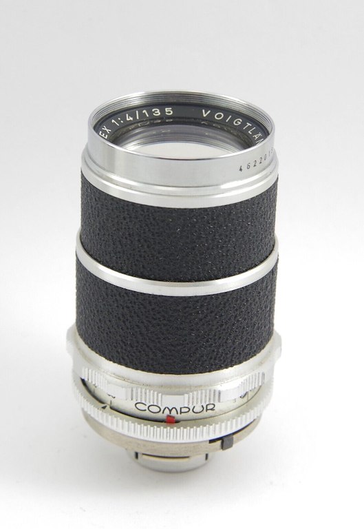 VOIGTLANDER SUPER DYNAREX 135MM F4 BESSAMATIC CAMERA DKL MOUNT + CASE