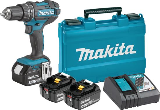 Makita DHP482RFE3 18V; 3x3,0 Ah akumulatorska vibraciona bušilica - odvijač