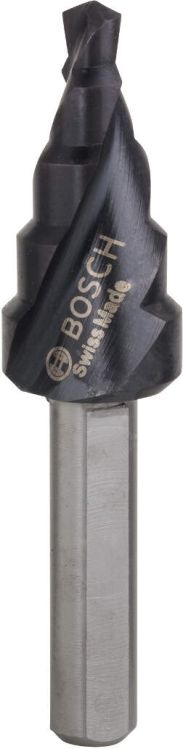 Bosch stepenaste burgije HSS-AlTiN 4 - 12 mm, 6,0 mm, 50 mm - 2608588064