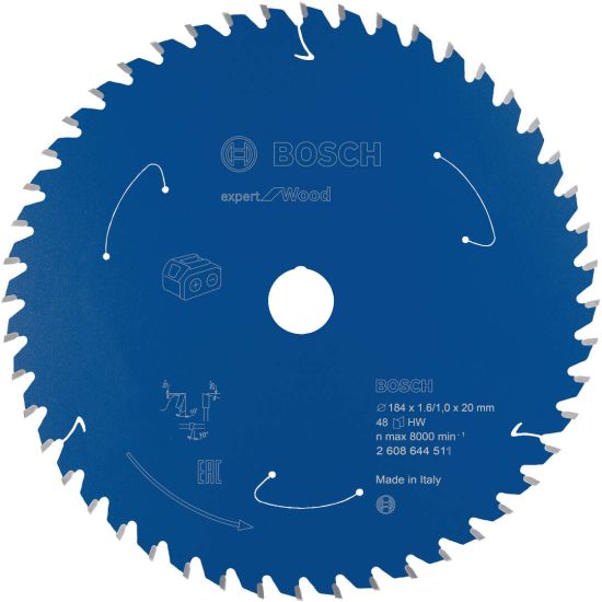 Bosch EXPERT Wood cordless list kružne testere, 184×1,6/1×20 mm, T48 (2608902153)