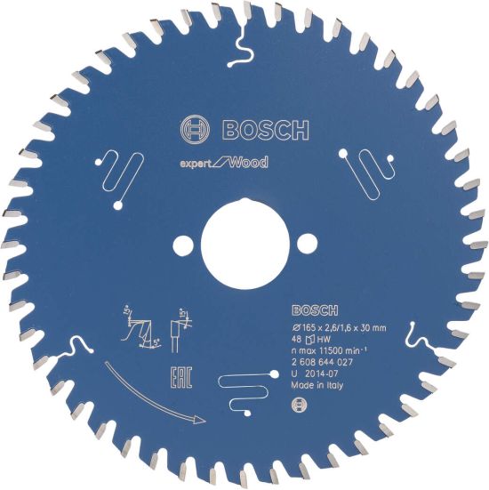 Bosch list kružne testere Expert for Wood 165 x 30 x 2,6 mm, 48 - 2608644027