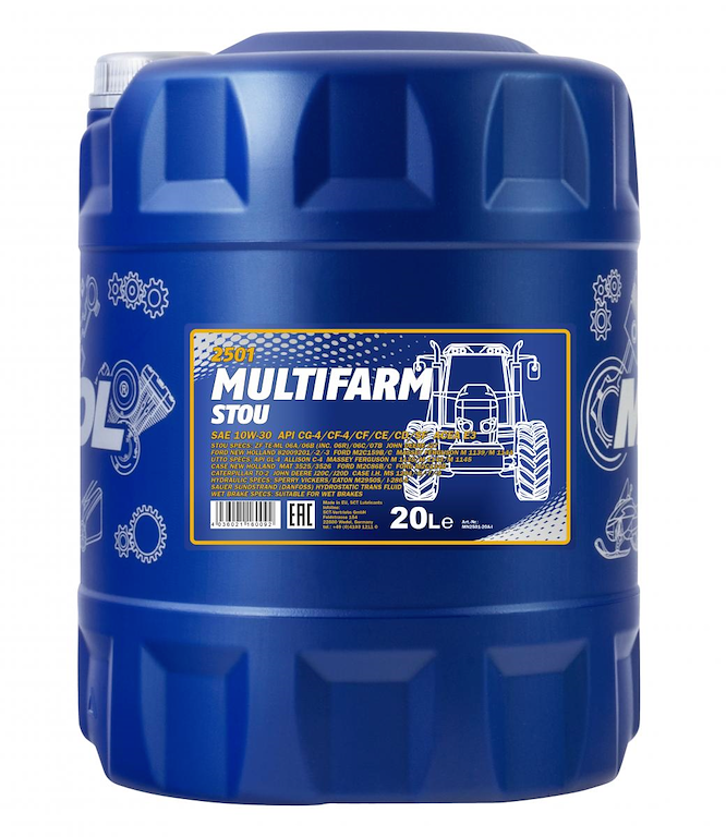 Mannol MULTIFARM STOU 10W30 20L