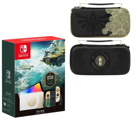 Konzola Nintendo Switch OLED The Legend of Zelda - Tears of the Kingdom Edition + Torbica