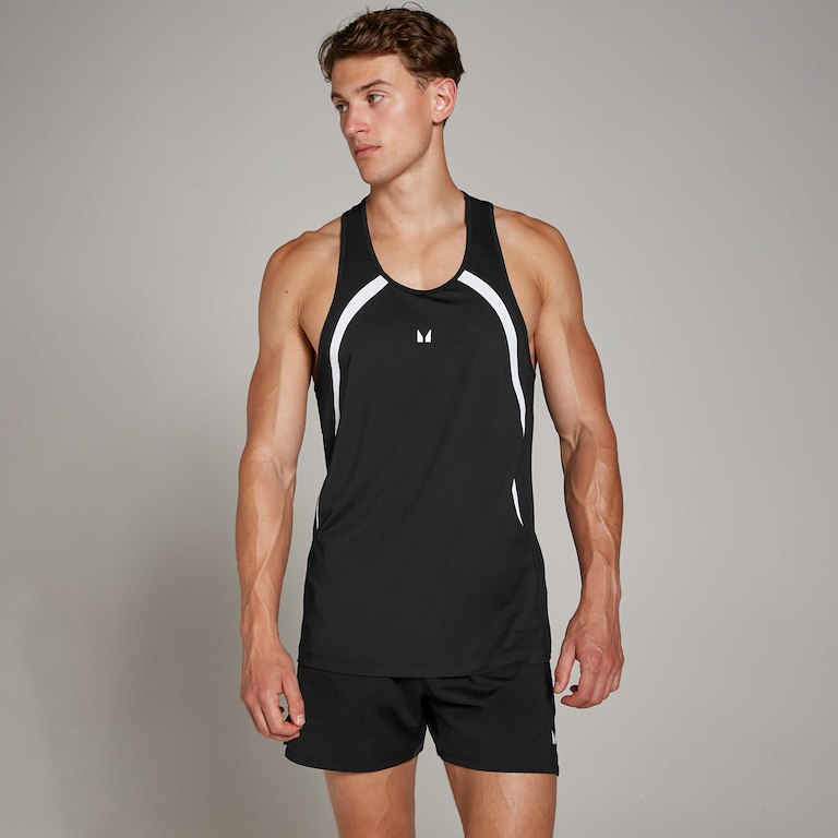 MP Men's Tempo Stringer Vest - muška majica - crna