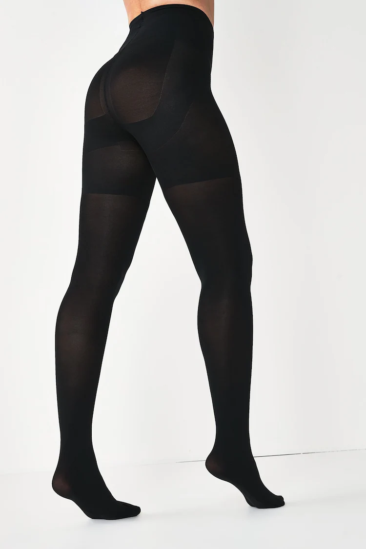 100 Denier Bum Tum and Thigh Shaping Tights 1 Pack