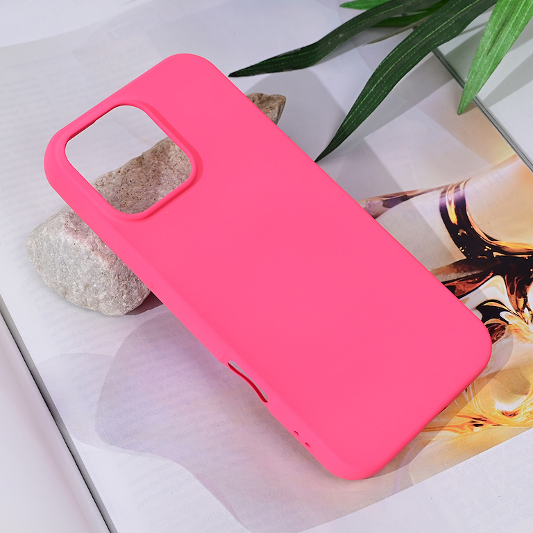 Maska Teracell Soft Velvet za iPhone 16 Pro Max 6.9 pink