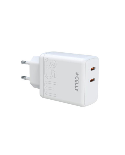 Kućni punjač za telefon ProPower od 35W sa 2 USB-C konektora