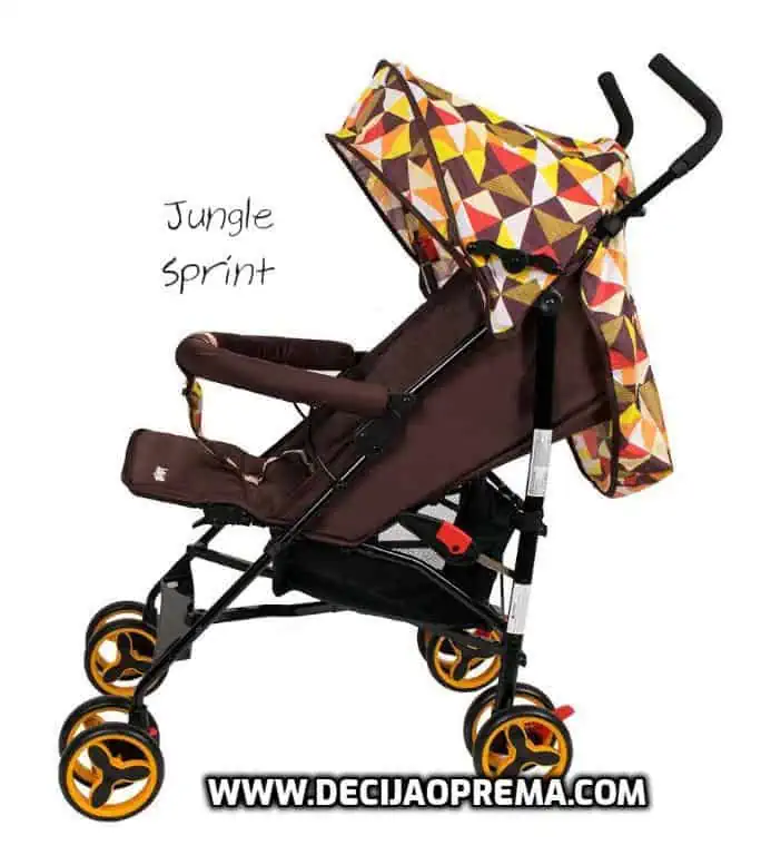 Kolica za bebe Jungle Sprint Brown