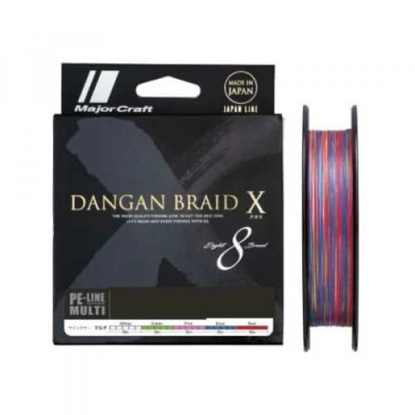 Hipron Major Craft Dangan Braid DBX8 200m Multicolor