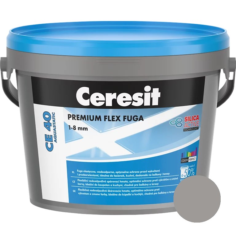 CERESIT CE 40 PREMIUM FLEX FUGOMAL CEMENT SIVA 2 KG 2792305