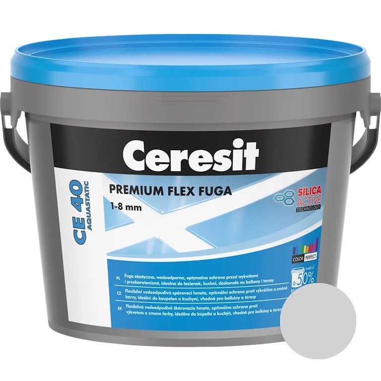 CERESIT CE 40 PREMIUM FLEX FUGOMAL SREBRNO SIVA 2 KG 1553913