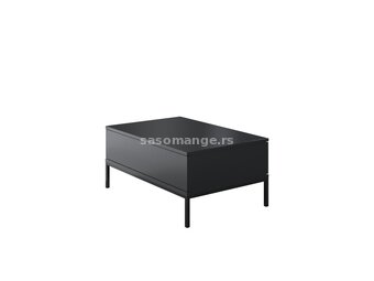 HANAH HOME Sto za dnevnu sobu Lord Anthracite Black