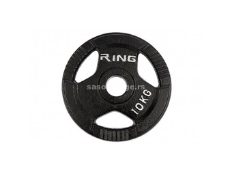 Ring Olimpijski tegovi liveni sahvatom 1x10kg RX PL14-10