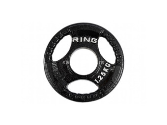 Ring Olimpijski tegovi liveni sahvatom 1x1,25kg RX PL14-1,25