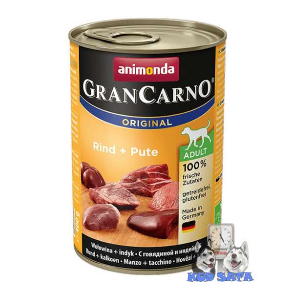 Animonda GranCarno Govedina i Ćuretina 400g