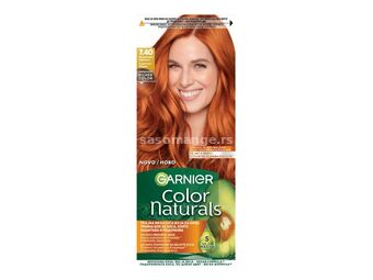 GARNIER Color Naturals Boja za kosu 7.40/ stastveno bakarna