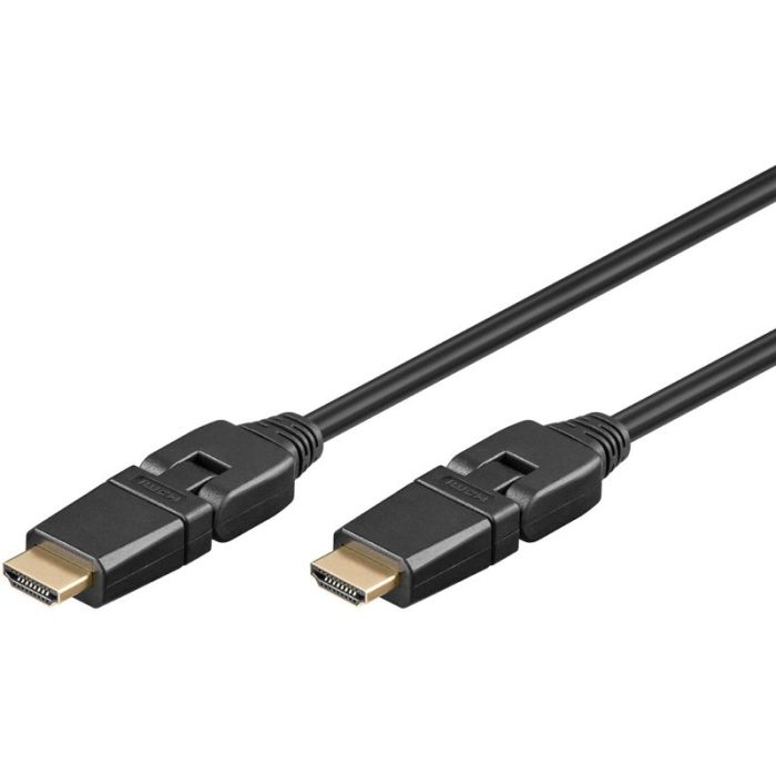 Kabl HDMI - HDMI 1.5m 1.4a sa flexi konektorima
Kabl HDMI - HDMI 1.5m 1.4a sa flexi konektorima