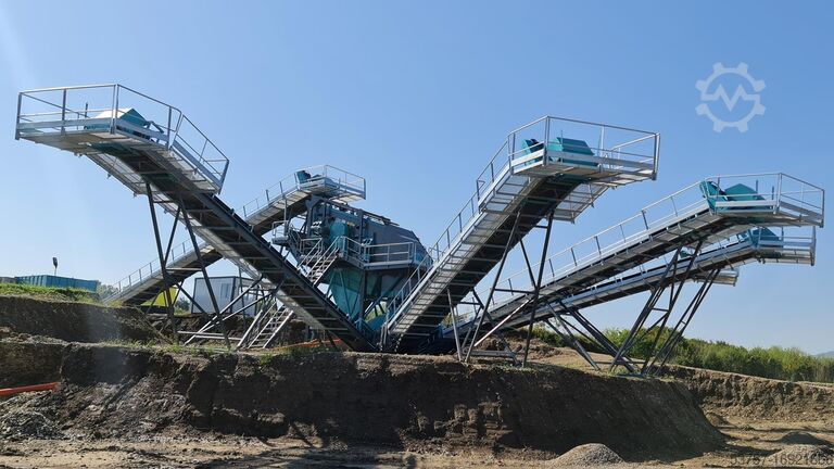 Postrojenje za skrining i pranje šljunka
Constmach Gravel screening and washing plant