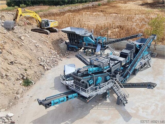 120 TPH mobilni uticaj postrojenje za drobljenje
Constmach 120 TPH mobile impact crushing plant