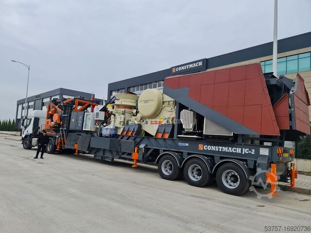 Oprema za razbijanje
Constmach 60 TPH mobile crushing plant