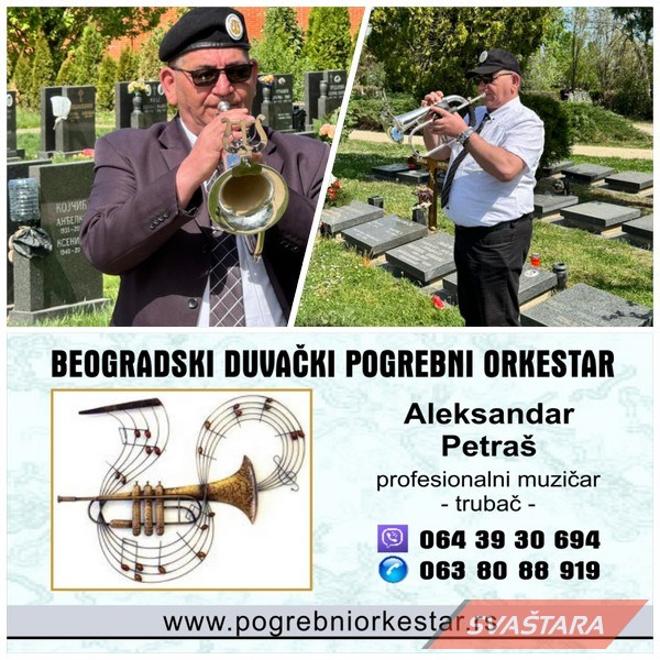 Solo truba,violina,hor,orkestar sahrane pogrebi