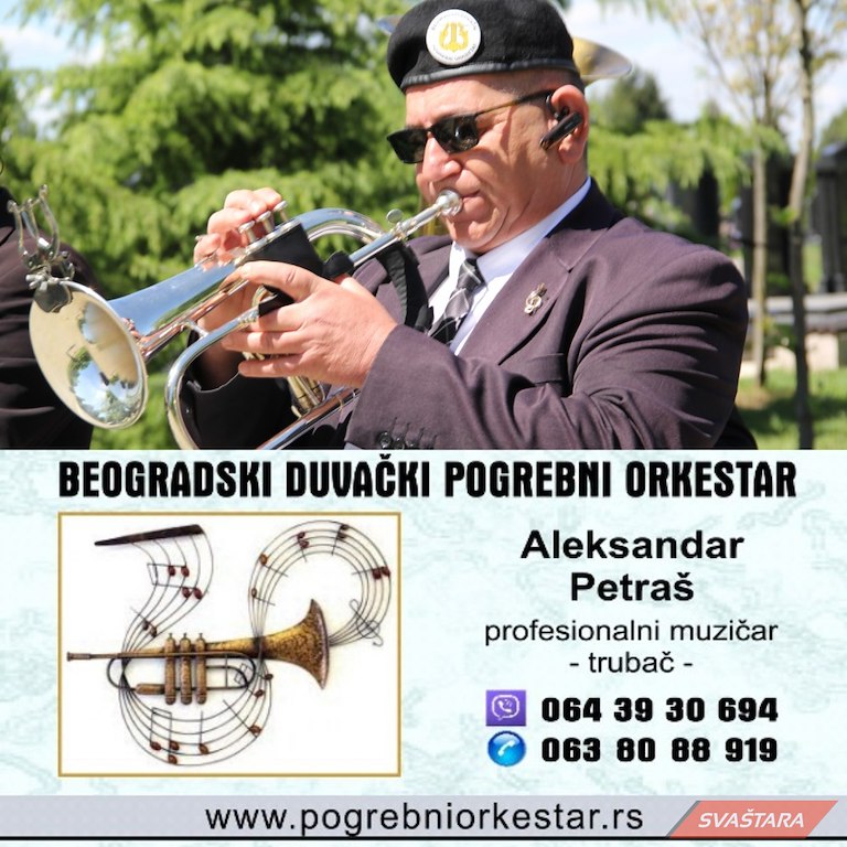 Solo truba,violina,hor,orkestar sahrane pogrebi