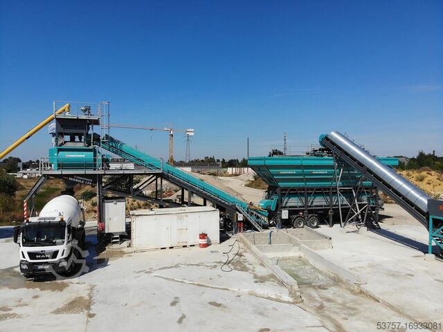 120 m³ mobilna fabrika betona
Constmach 120 m³ mobile concrete mixing plant