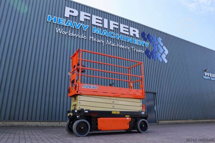 Podizanje makaza
JLG R2632 Unused, Electric, 9.60m Working Height, 230k