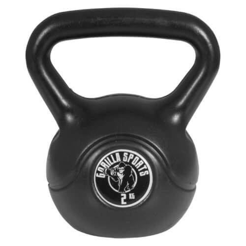 GORILLA SPORTS Plastično rusko zvono 2 kg