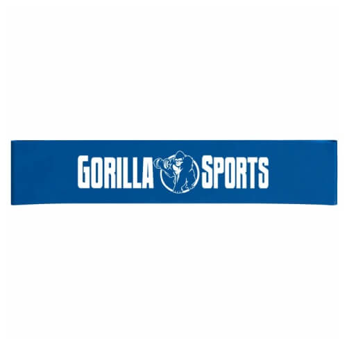 GORILLA SPORTS Plava Elastična traka za vežbanje 0.8 mm