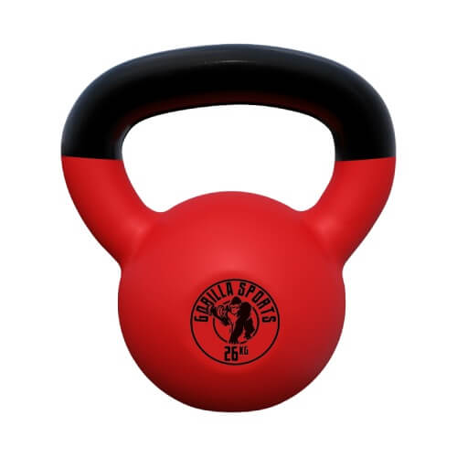 GORILLA SPORTS Rusko zvono sa neoprenom 26 kg