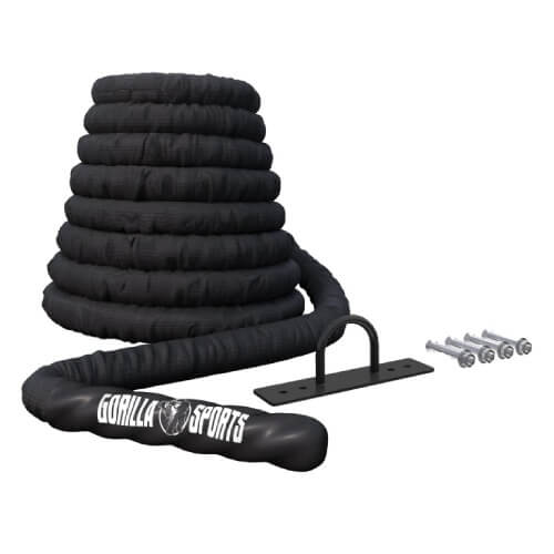 GORILLA SPORTS Battle Rope Kanap za trening 900 cm