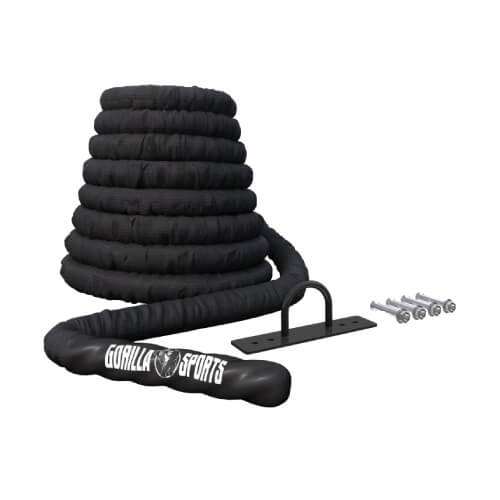 GORILLA SPORTS Battle Rope Kanap za trening 15 m